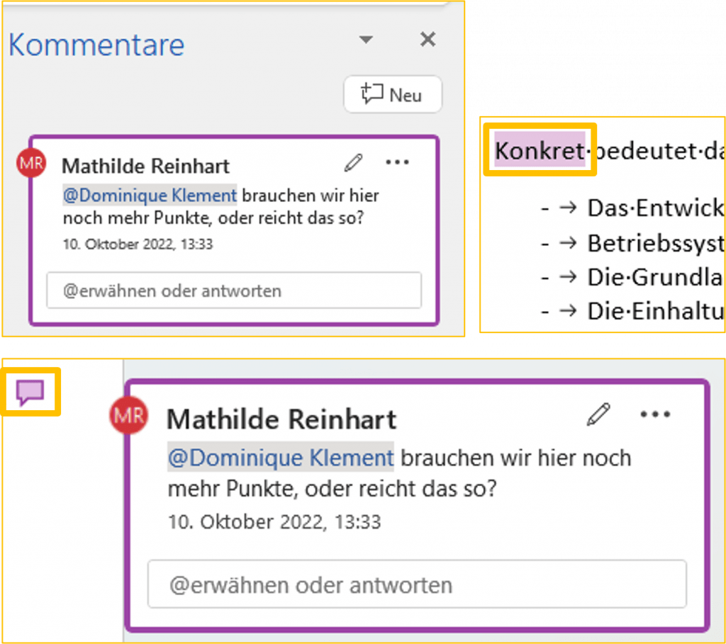 Erleichtere dein Teamwork mit diesen Funktionen in Word